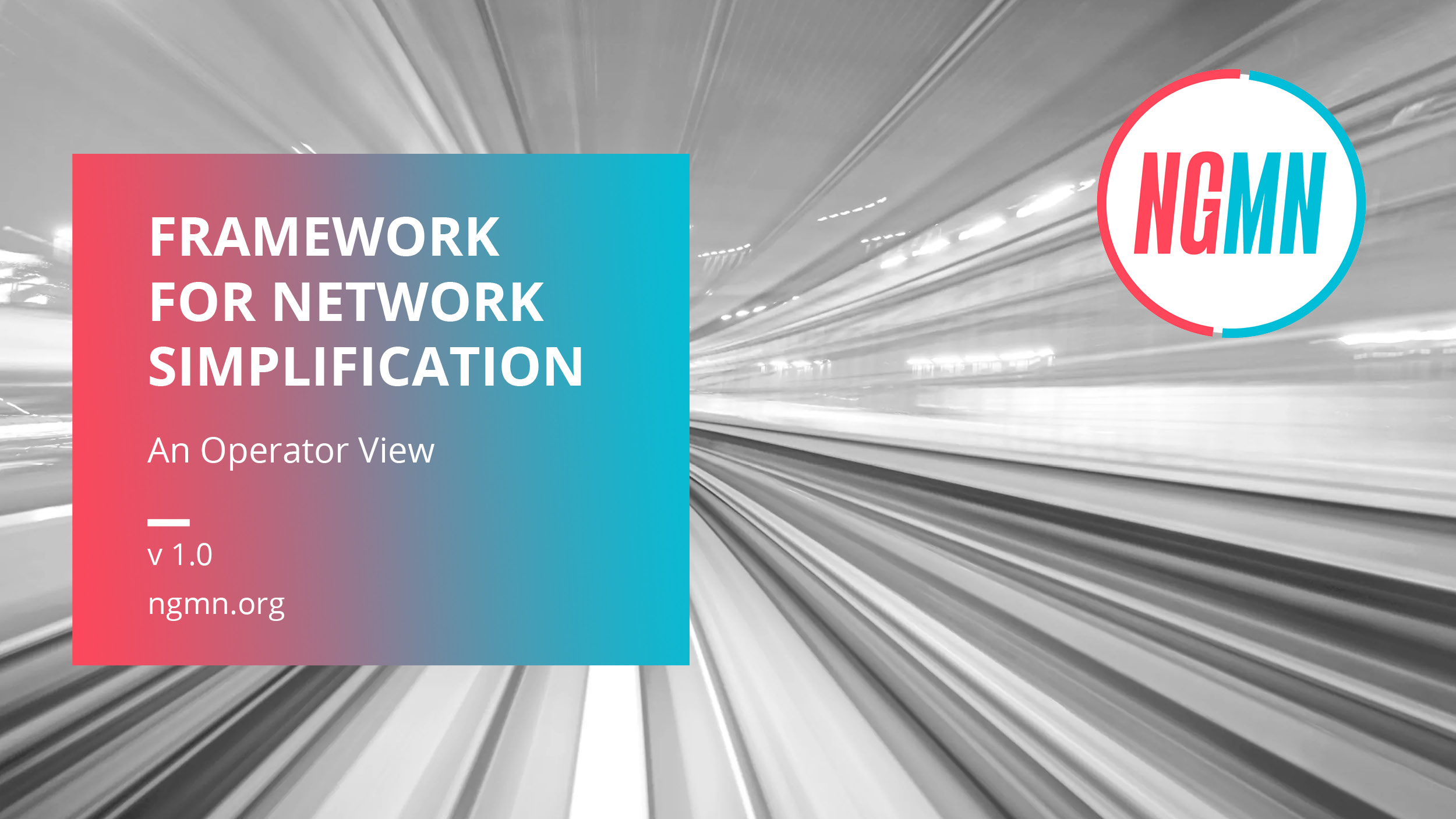 Framework for Network Simplification - An Operator View - NGMN
