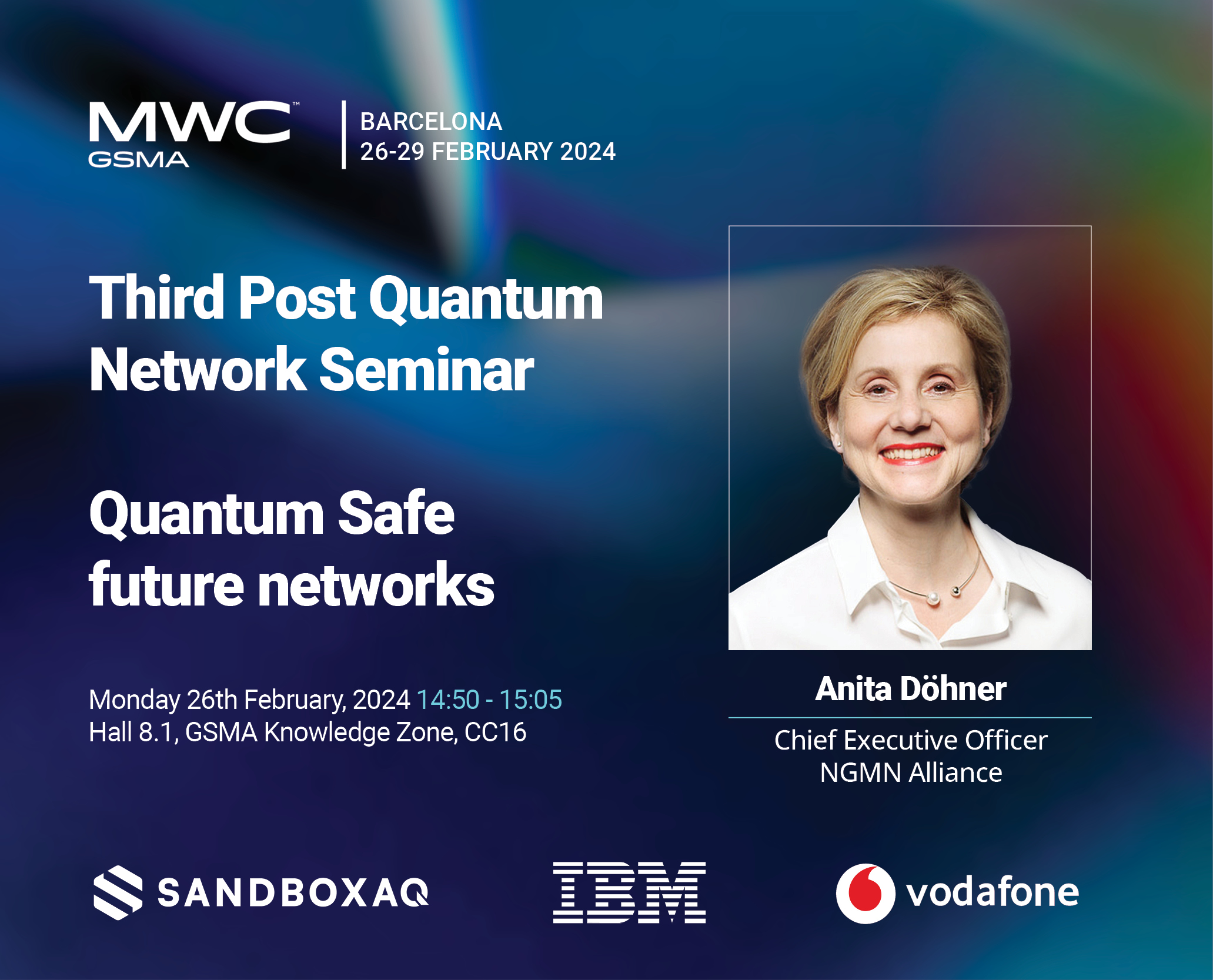 THIRD POST QUANTUM NETWORK SEMINAR - NGMN THIRD POST QUANTUM NETWORK SEMINAR - NGMN