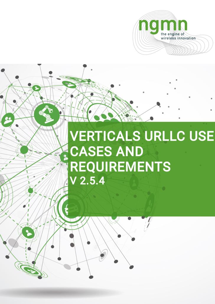 Verticals URLLC Use Cases and Requirements | NGMN